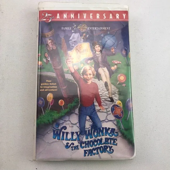 Willy Wonka E A Fabrica De Chocolate Vhs 1996 Willy Wonka & The